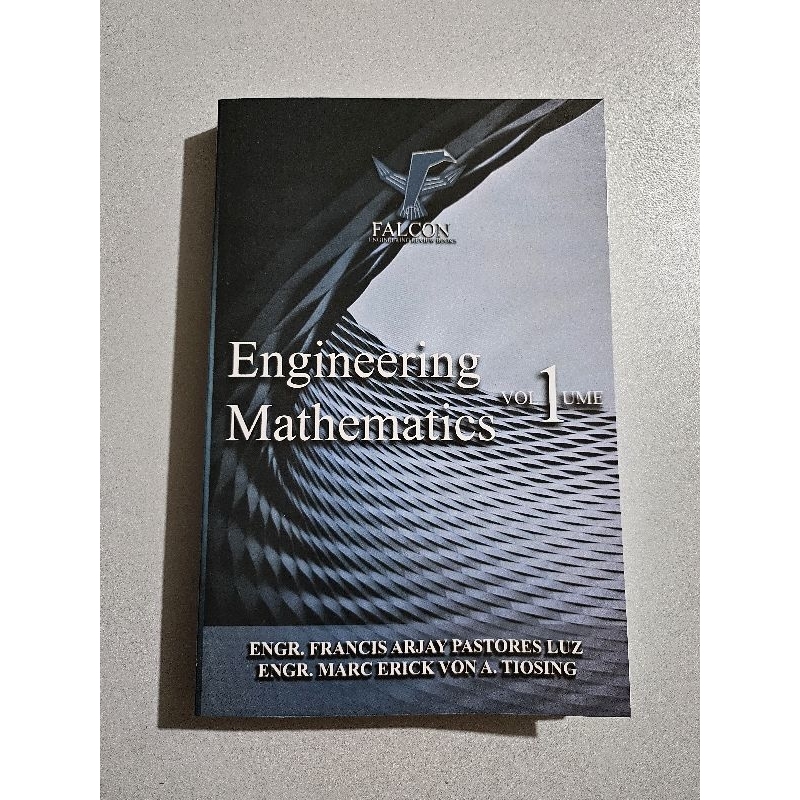 Engineering Mathematics volume 1 Falcon | Shopee Philippines