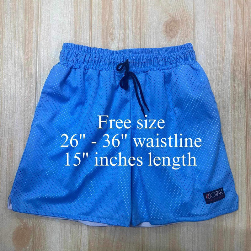 MESH SHORTS AIRCOOL FOR MEN 2 POCKET | Shopee Philippines