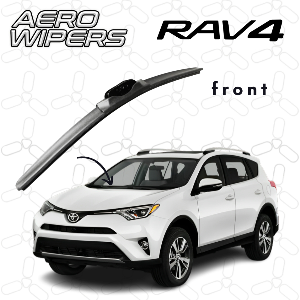 Rav 4 Wiper Blades Toyota 2001 to 2020 - Original fit - Front pair with ...