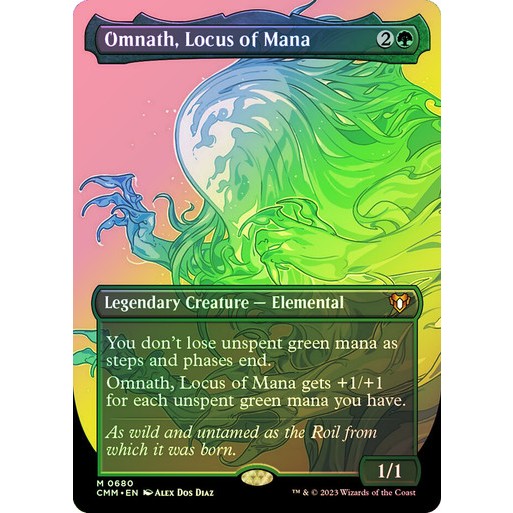 Magic the Gathering | Omnath, Locus of Mana | Shopee Philippines