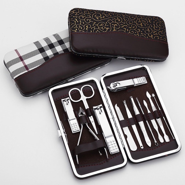 cindychen888 12 In 1 Manicure Set Nail Clipper Set Stainless | Shopee ...