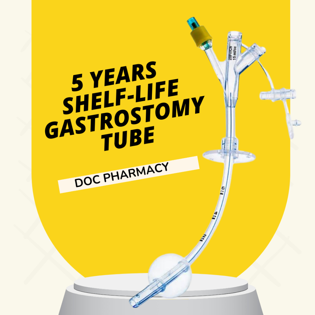 Zynch brand Silicone feeding PEG kit Gastrostomy replacement catheter ...