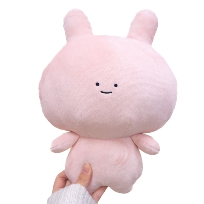 Cute Pink Rabbit Asamimi-chan Plush toy 30cm | Shopee Philippines
