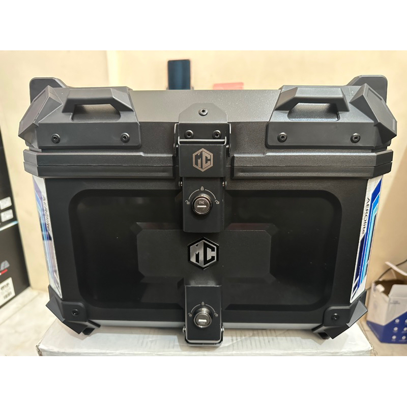 45 LITERS MC MOTO HARD PLASTIC TOPBOX | Shopee Philippines