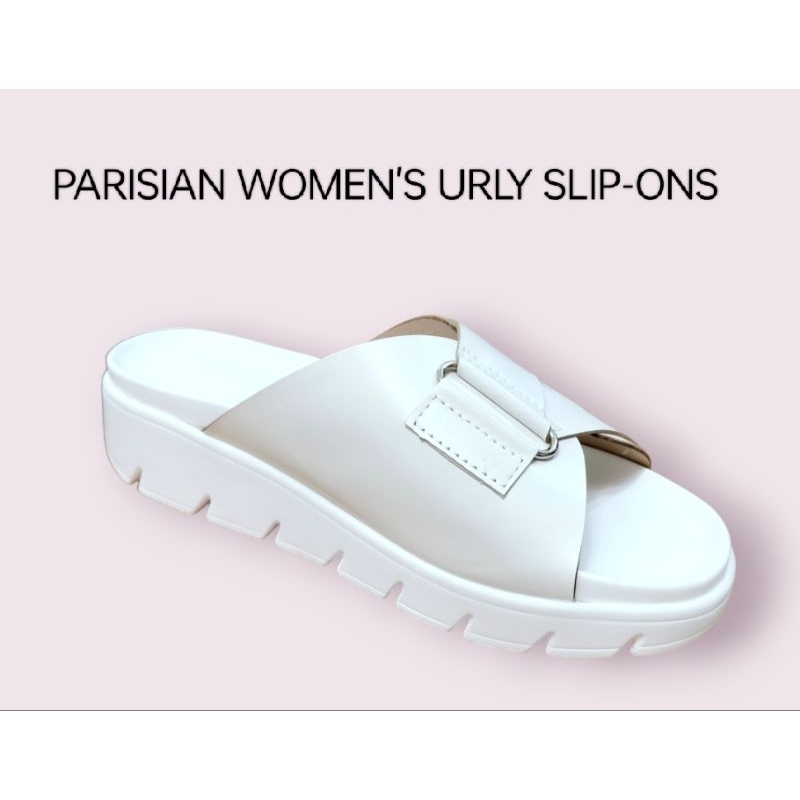 ORIGINAL PARISIAN WOMEN'S URLY SLIP-ON SANDALS | Shopee Philippines
