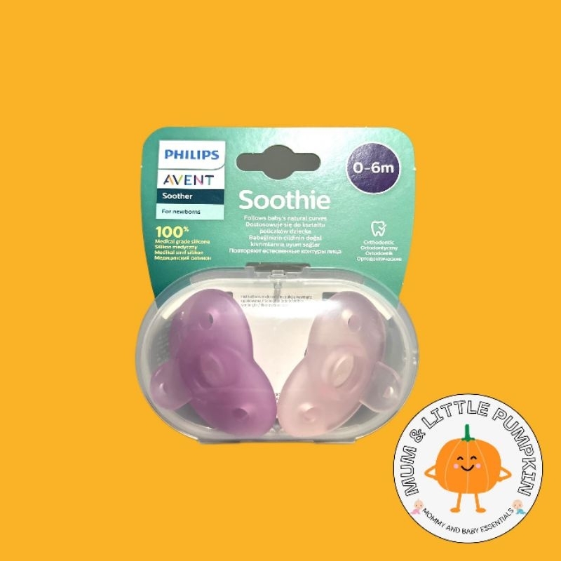 Philips AVENT 0-6m Soothie Pacifier (Twinpack) | Shopee Philippines