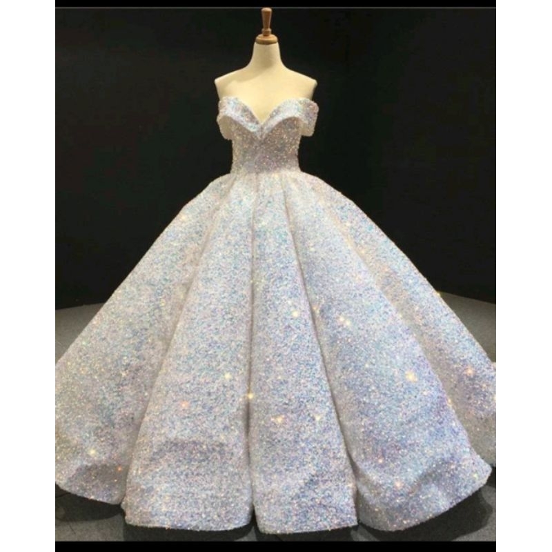 Umbrella gown Jody Design .. perfect for debut, SAGALA at iba pa ...