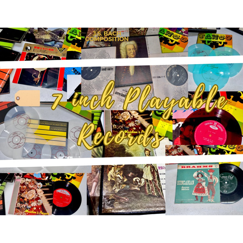 7 Inch Collectible & Playable Vinyl Record Items | Shopee Philippines
