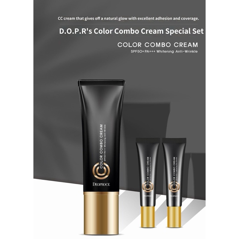 Deopro ce Color Combo CC Cream SPF50+ PA+++ (RENEWED) | Shopee Philippines