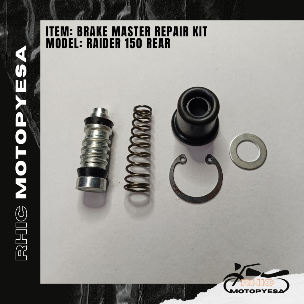 Brake Master Repair kit (REAR) "Suzuki RAIDER150" | Shopee Philippines