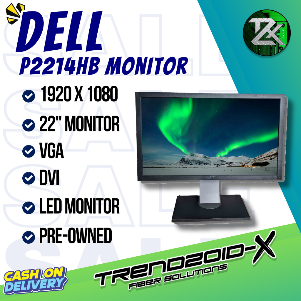 Dell P2211HT / Dell P2212HB / Dell P2214HB MONITORS | TRENDZOID-X FIBER ...