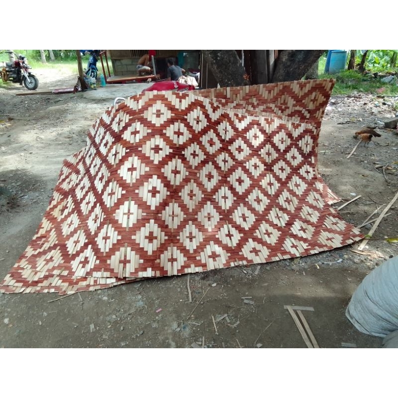 AMAKAN SAWALI real native Bamboo Wall/Decoration/7pcs set/size 4x8ft ...