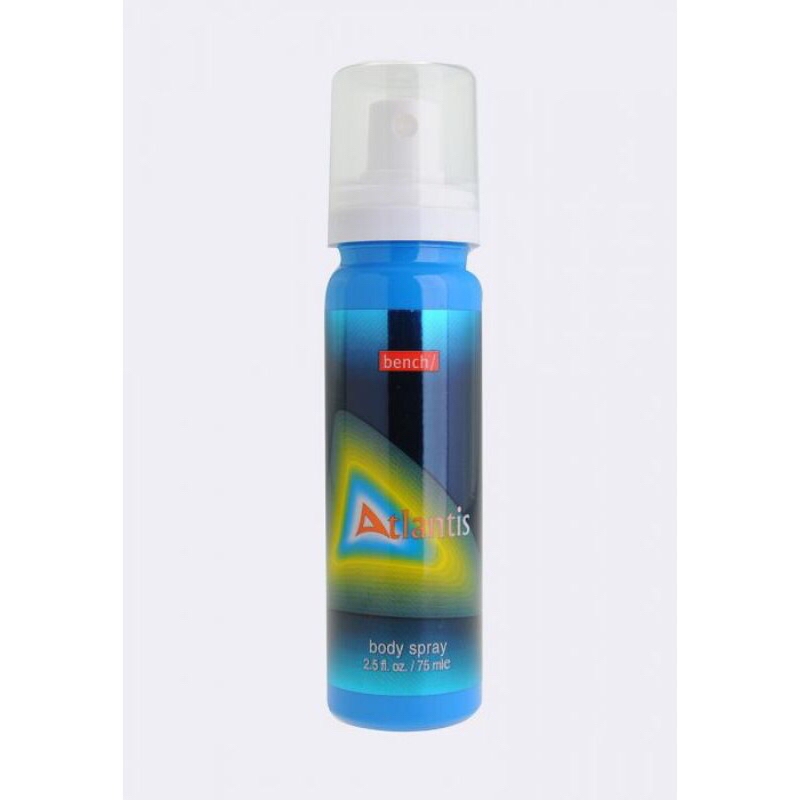 BENCH/ ATLANTIS Body Spray Cologne/Fragrance/Perfume 75, 100 ML ...