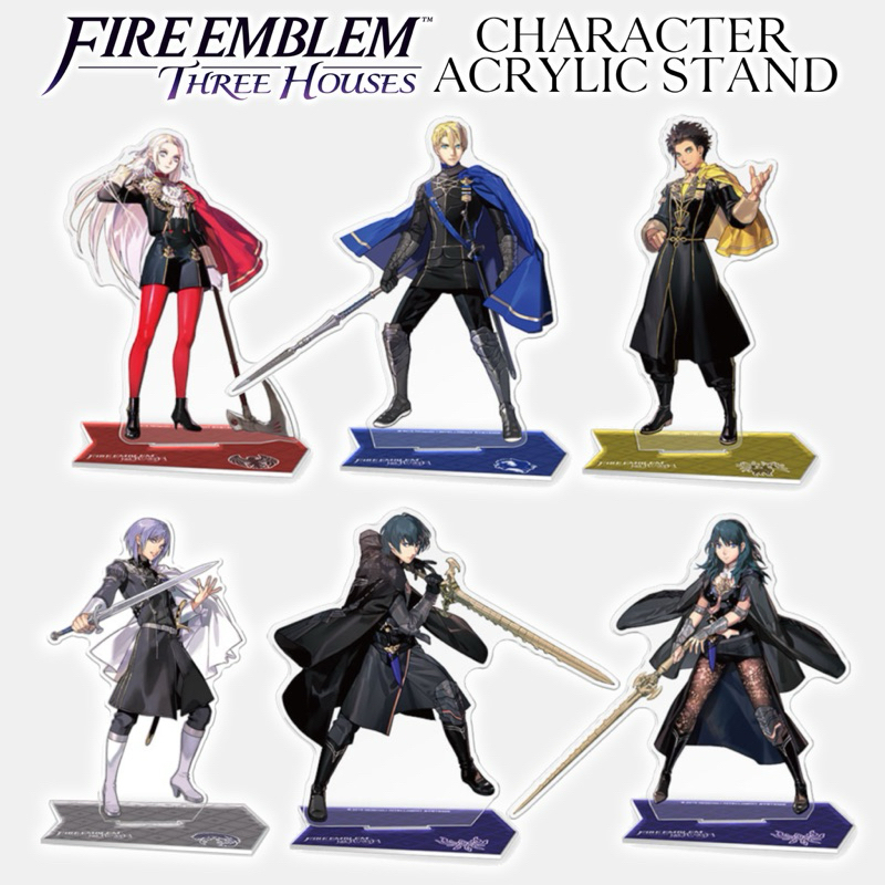 Fire Emblem: Three Houses – Character Acrylic Stand – Nintendo New ...