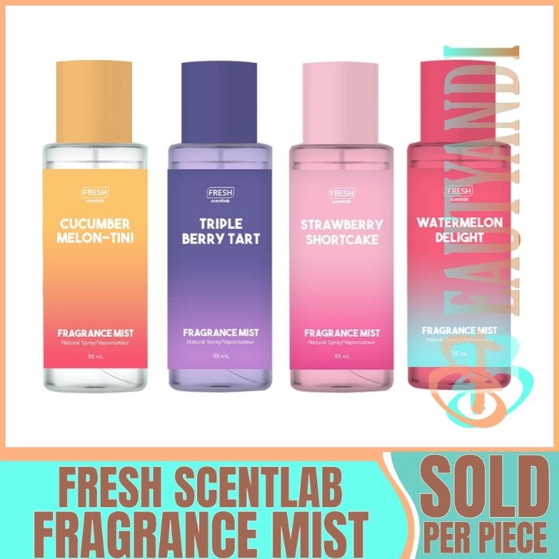 FRESH Scentlab Fragrance Mist 88mL - Cucumber Melon Tini,Watermelon ...