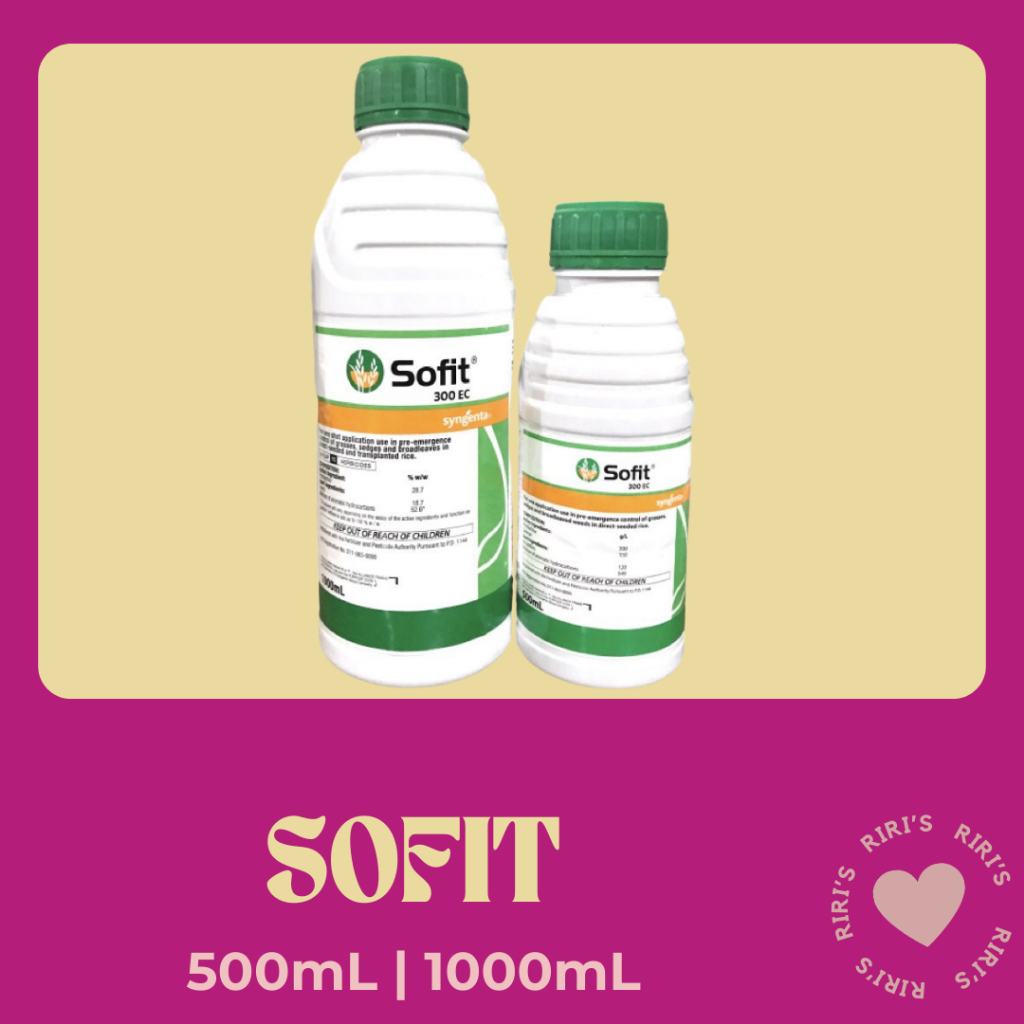 SOFIT PRE-EMERGENT HERBICIDE | PRETILACHLOR | 500mL 1000mL | Shopee ...