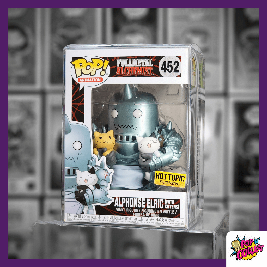 Funko Pop! Full Metal Alchemist - Alphonse Elric w/ Kittens (Free ...