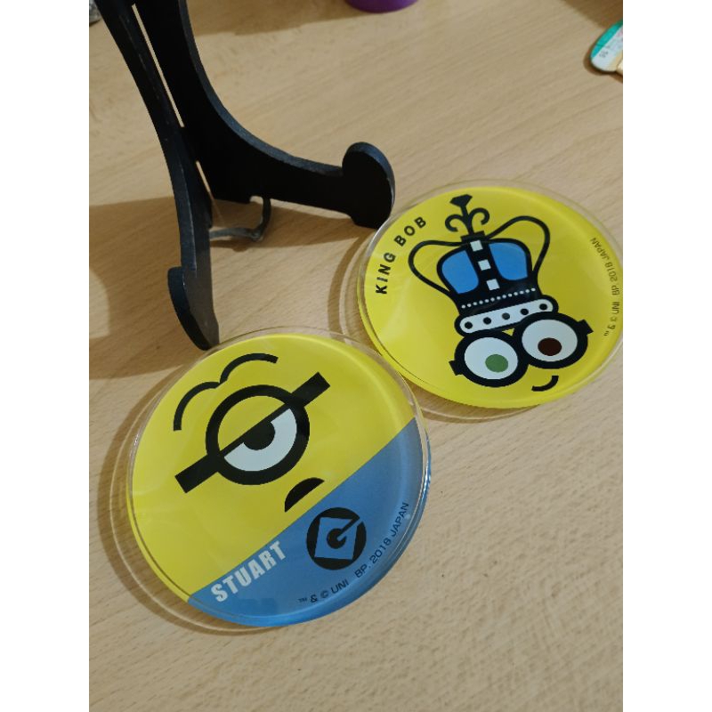 themushroomgiftshop Despicable Me Minion Glass Plates Collection ...