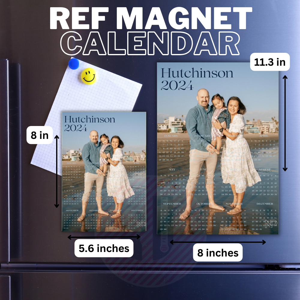 Ref Magnet Calendar 2024 | Personalized and Customized Calendar ...