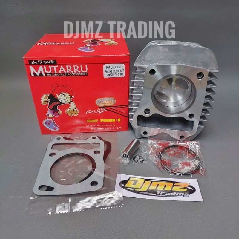 XRM 125 Fi / RS125 Fi | Mutarru Cylinder Borekit / Steel Borekit (57MM ...