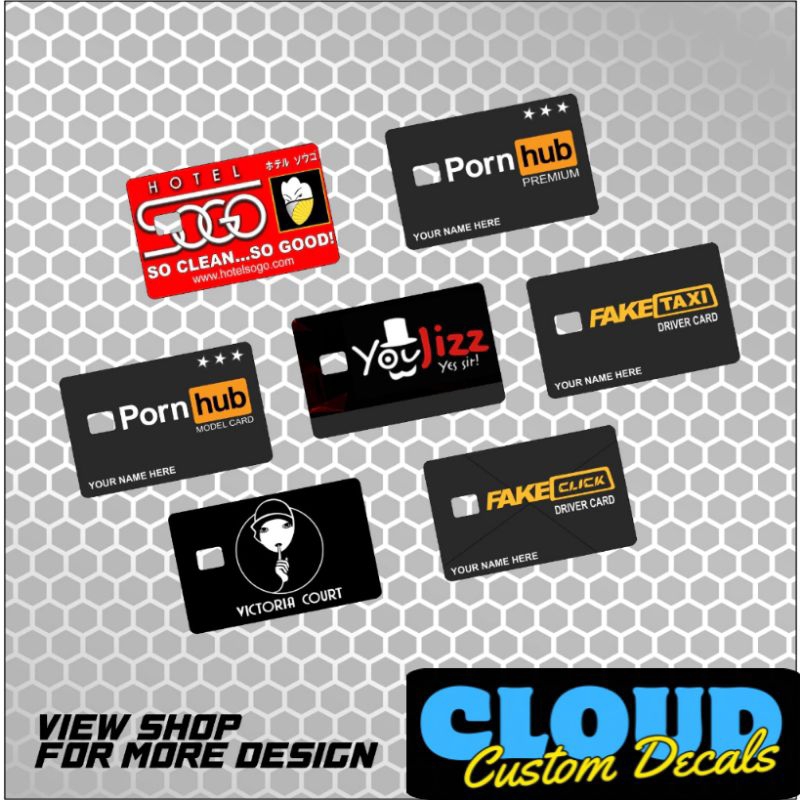 ATM/DEBIT CARD sticker laminated | Shopee Philippines