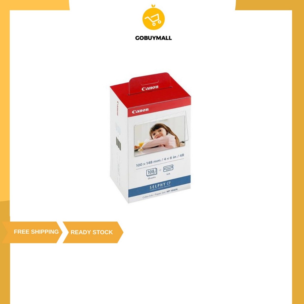 Canon KP-108IN Color Ink and Paper Set – BRAND NEW | Shopee Philippines