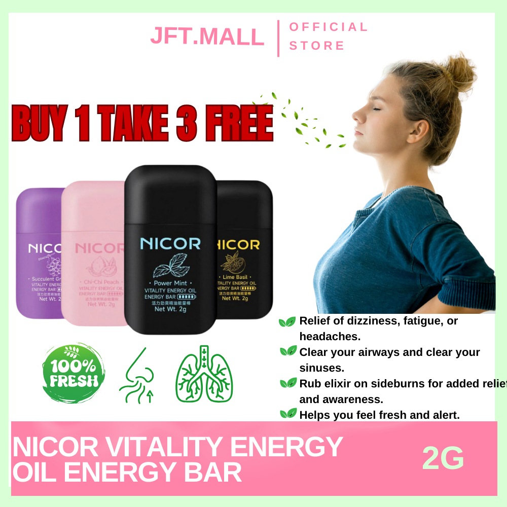 Buy 1 Take 3 Nicor Liver Cleansing Nasal Herbal Box Nasal Inhaler Stick ...