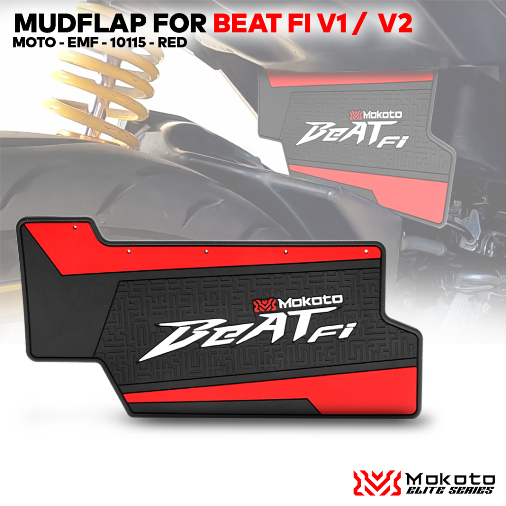 MOKOTO ELITE SERIES BEAT FI V1 BEAT FI V2 RUBBER MUD FLAPS AND MUD ...