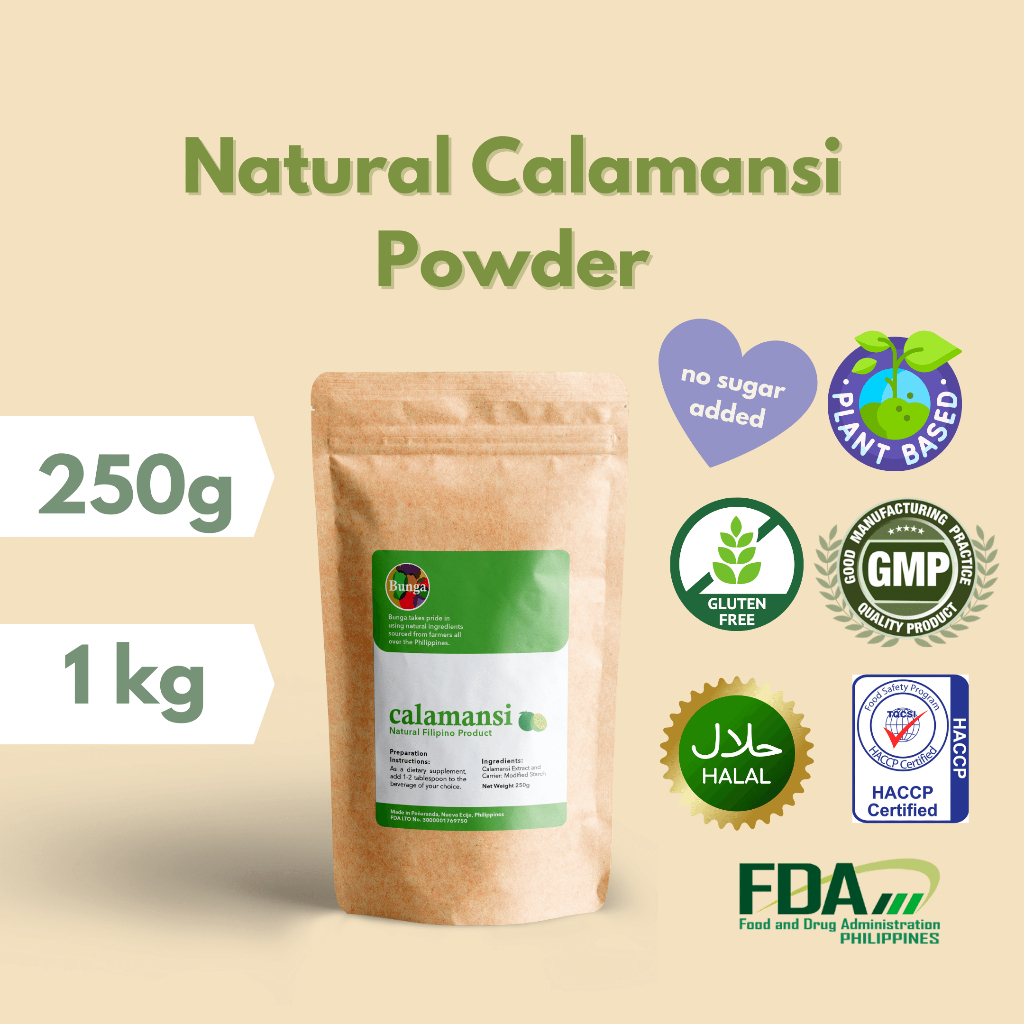 Natural Calamansi Powder (Unsweetened) | Shopee Philippines