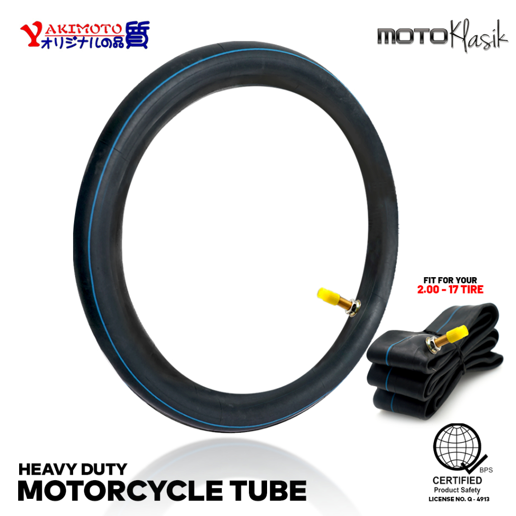 YAKIMOTO HEAVY DUTY INTERIOR TUBE STRAIGHT VALVE STEM RUBBER INTERIOR ...