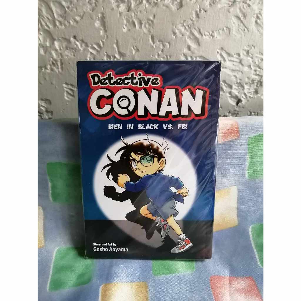 Detective Conan Men in Black vs. FBI (pre loved / comics) | Shopee ...