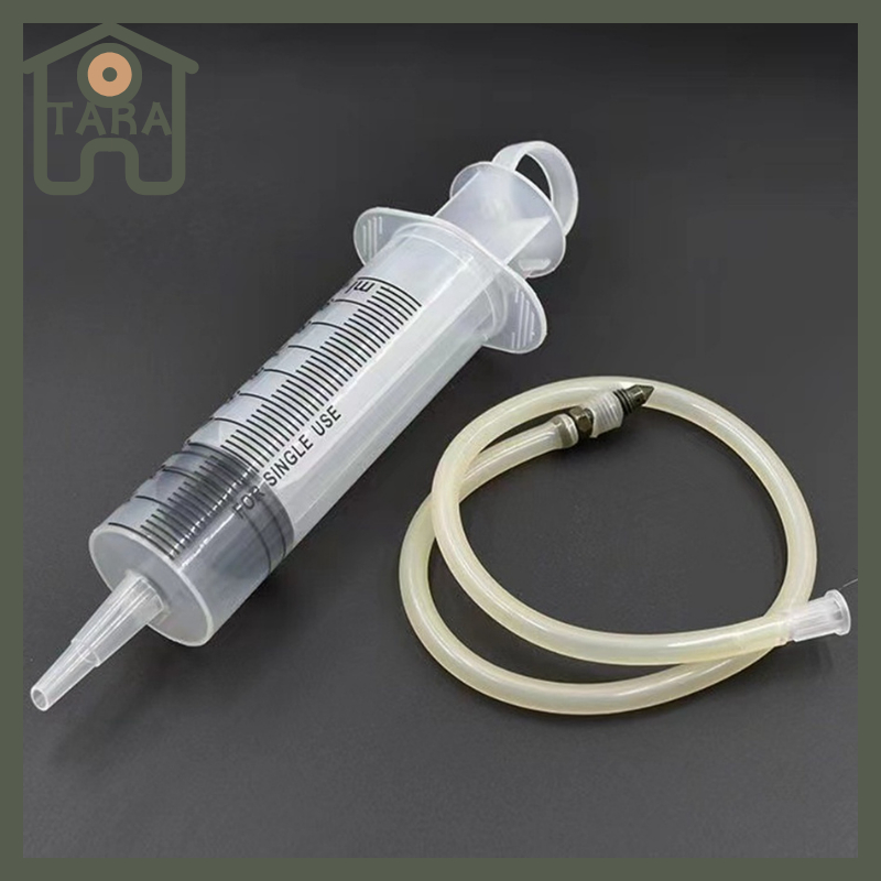 100ml Motorcycle Bleed Kit Universal Brake Caliper Gas Bleeder Syringe ...