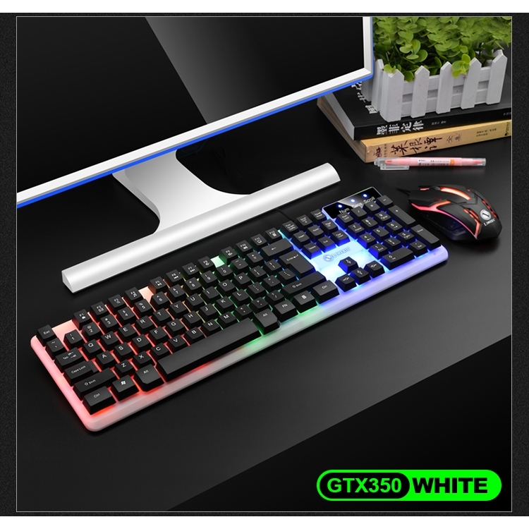 Zeus x Limeide Gtx-350 Colorful Led Gaming Keyboard Mouse Set ...