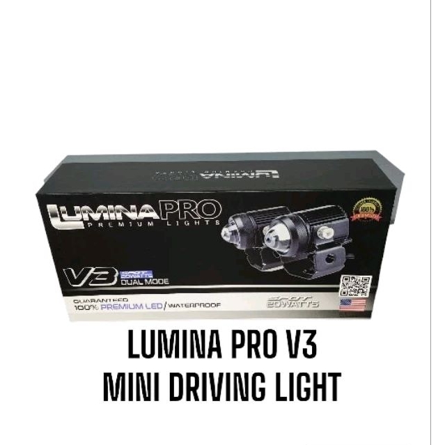LUMINA PRO V3 MINI DRIVING LIGHT | YELLOW WHITE | Shopee Philippines
