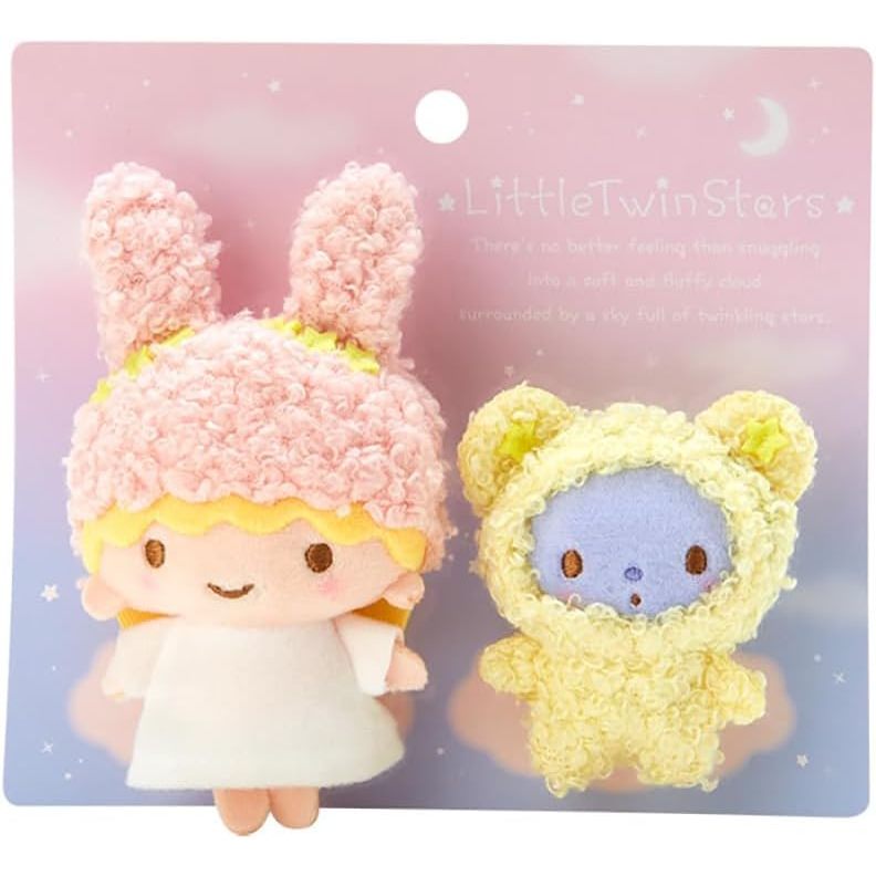 Brooch Sanrio Little Twin Stars KIKIRARARA LITTLE TWIN STARS 10.5x5 ...