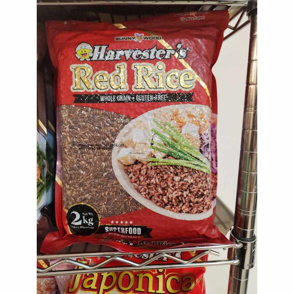 Harvesters Whole Grain Red Rice (2kg) | Shopee Philippines