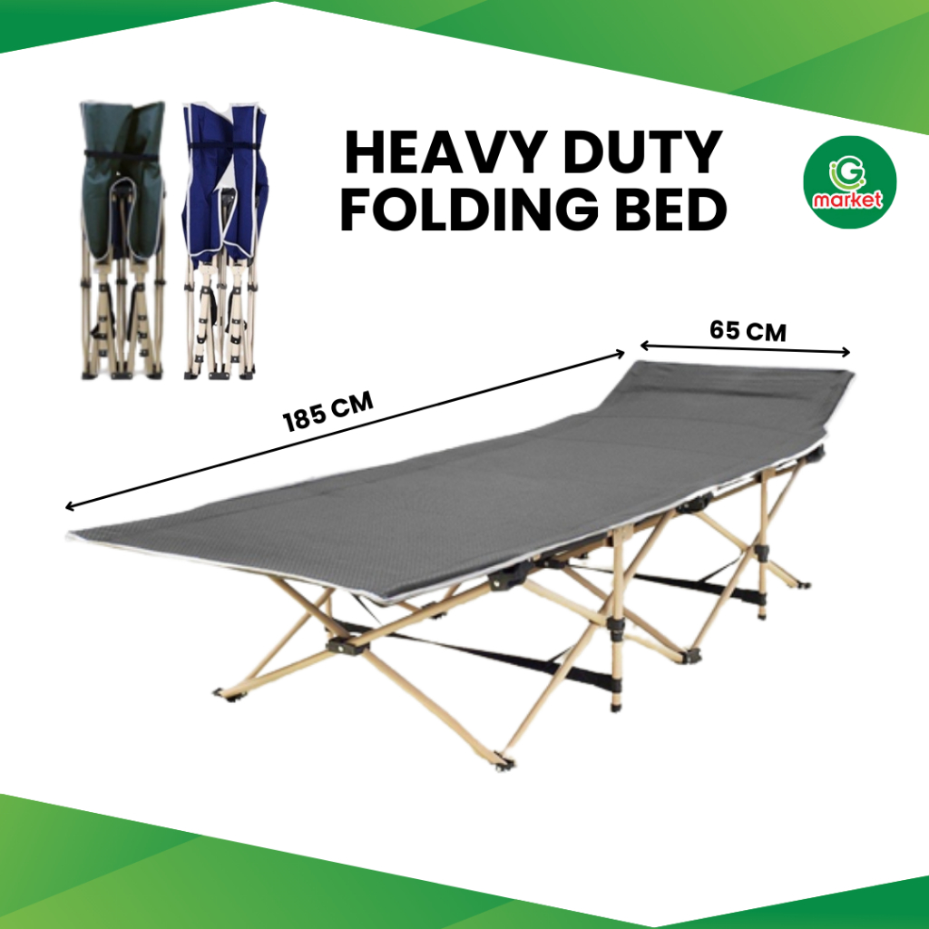 Folding bed Foldable bed army bed camp bed heavy duty portable bed out ...