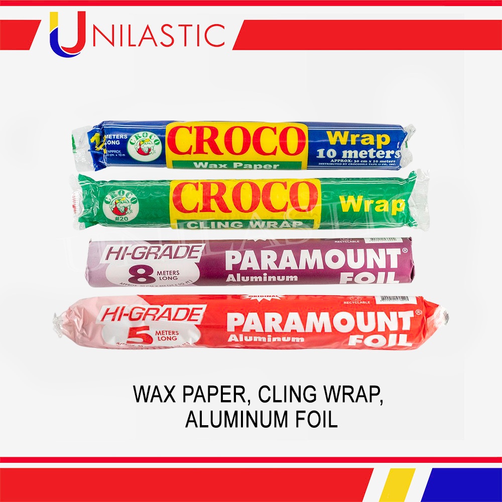CLING WRAP, ALUMINUM FOIL, and WAX PAPER | Shopee Philippines