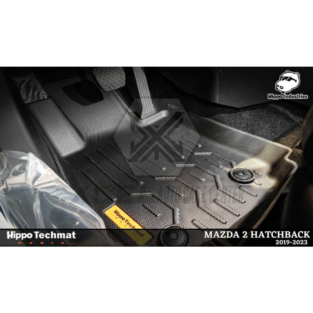 MAZDA 2 HATCHBACK/ SEDAN GEN 4 2019-2023 HIPPO TECHMAT BASIC DEEP DISH ...