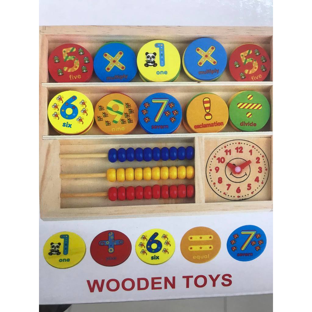 starexshop multifunctional wafer learning box educational wooden ...