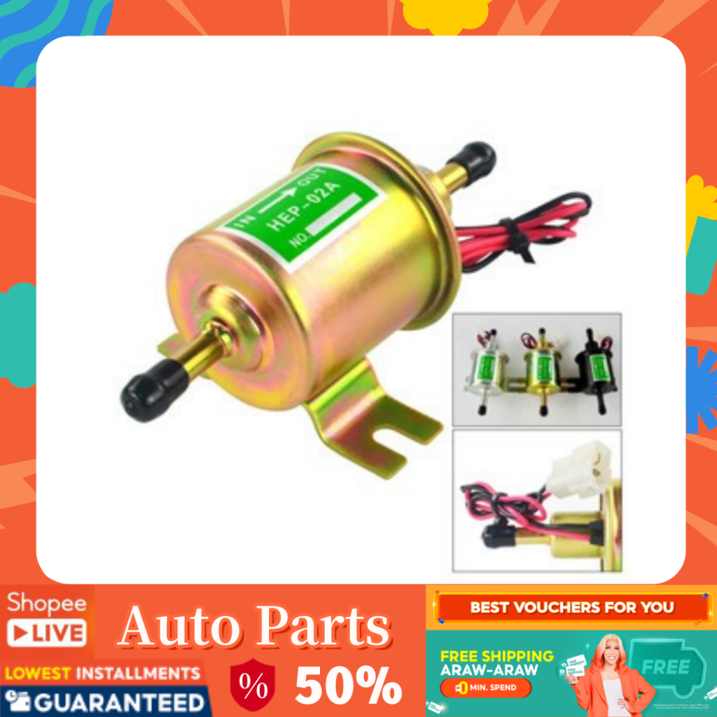 【Fast Delivery】Electric Fuel Pump ATV Fuel Pump 12V General Diesel ...