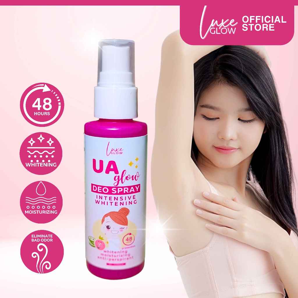 UA Glow Underarm Whitening Deodorant, Intense Whitening and Anti ...