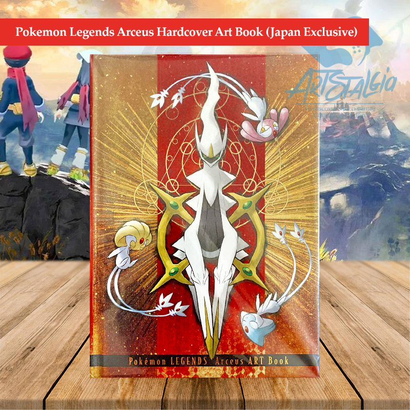 Pokemon Legends Arceus Hardcover Art Book (Japan Exclusive) | Shopee ...