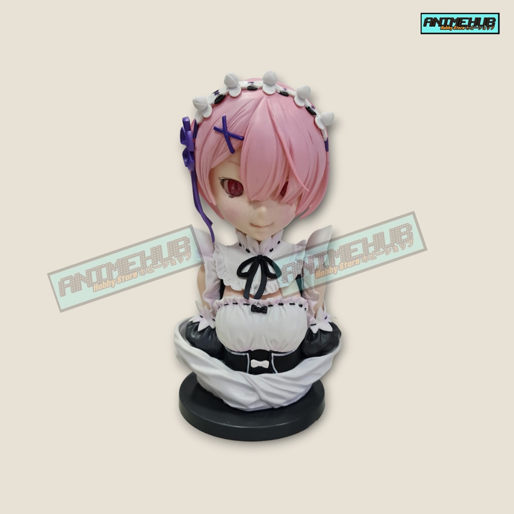 ReZero Artscale Ram Bust Smaller Version Banpresto Knock Off | Shopee ...