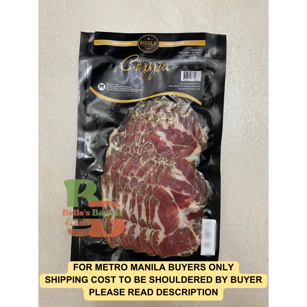 Aguila Coppa Ham 100g (for metro manila buyers only / shipping cost ...