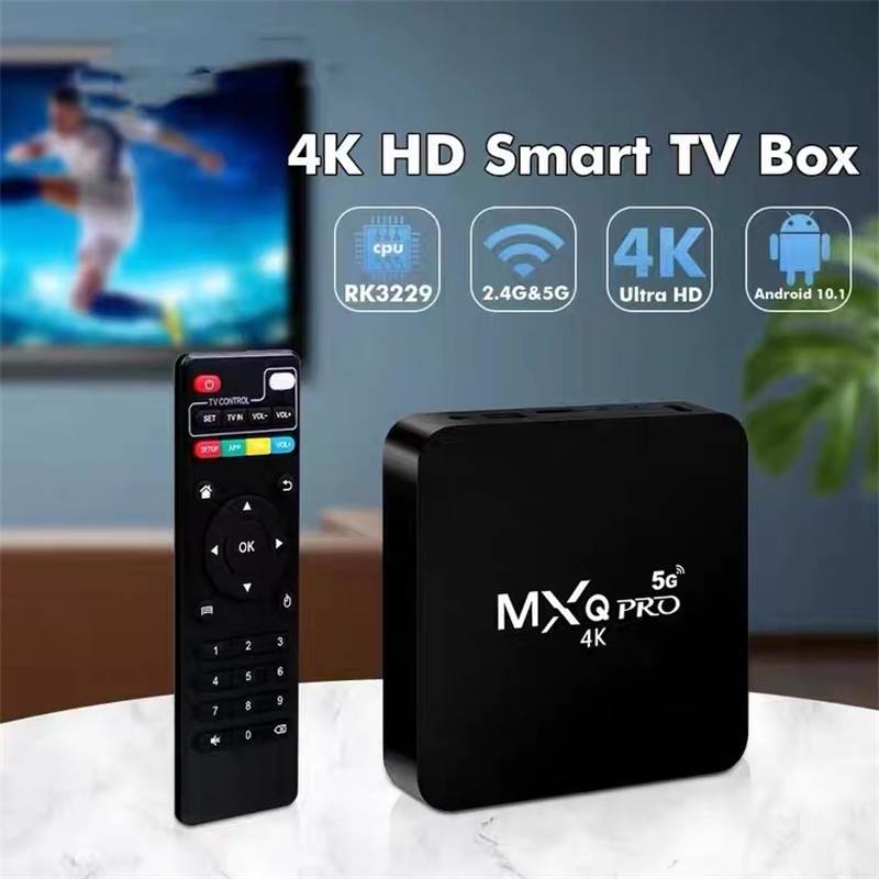 Smart TV Box Pro 4K Android 13 Latest Version Ultra HD WiFi Quad Core ...