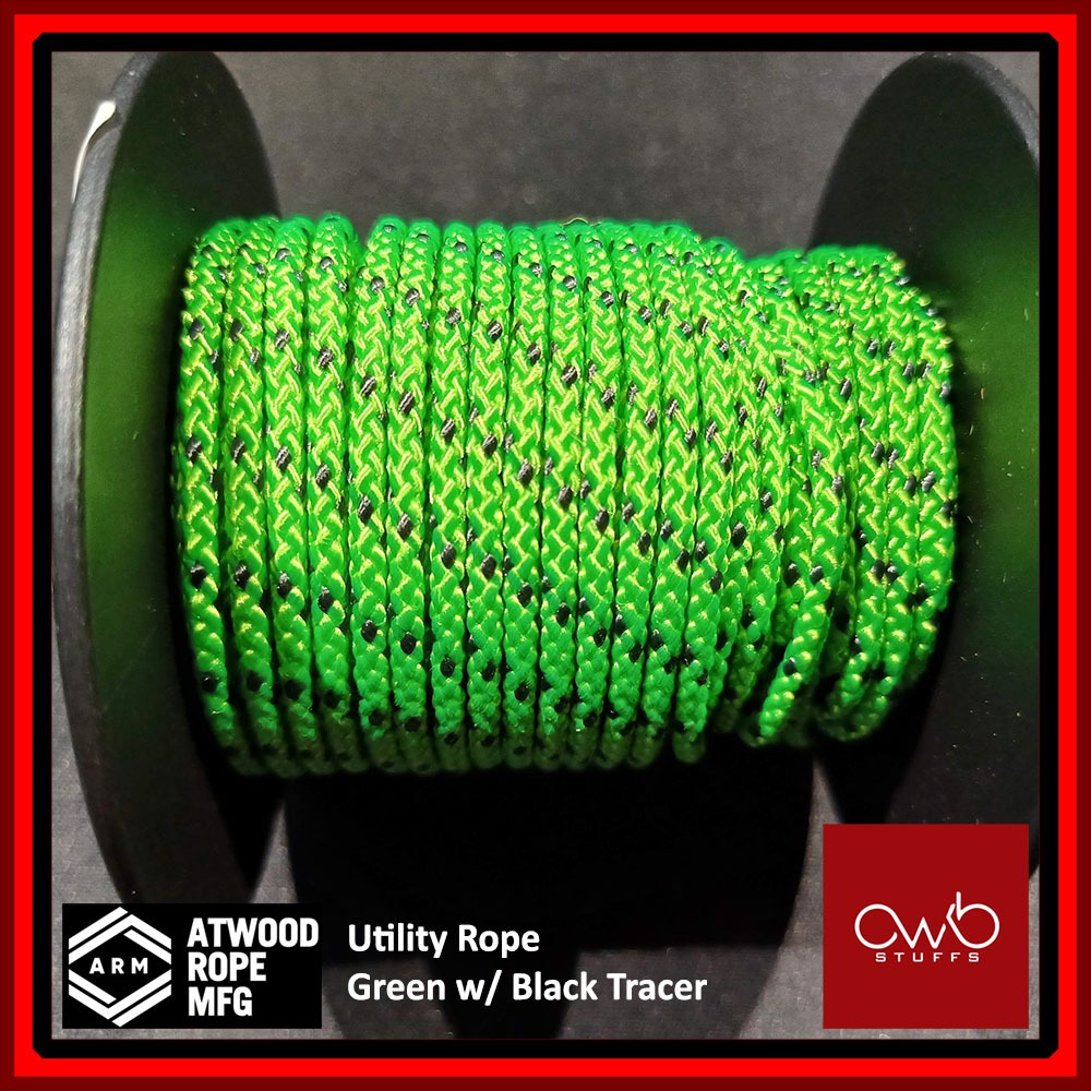 Atwood USA - 1/16 Utility Cord - 10ft lengths - 1.6mm Dia Paracord Made ...