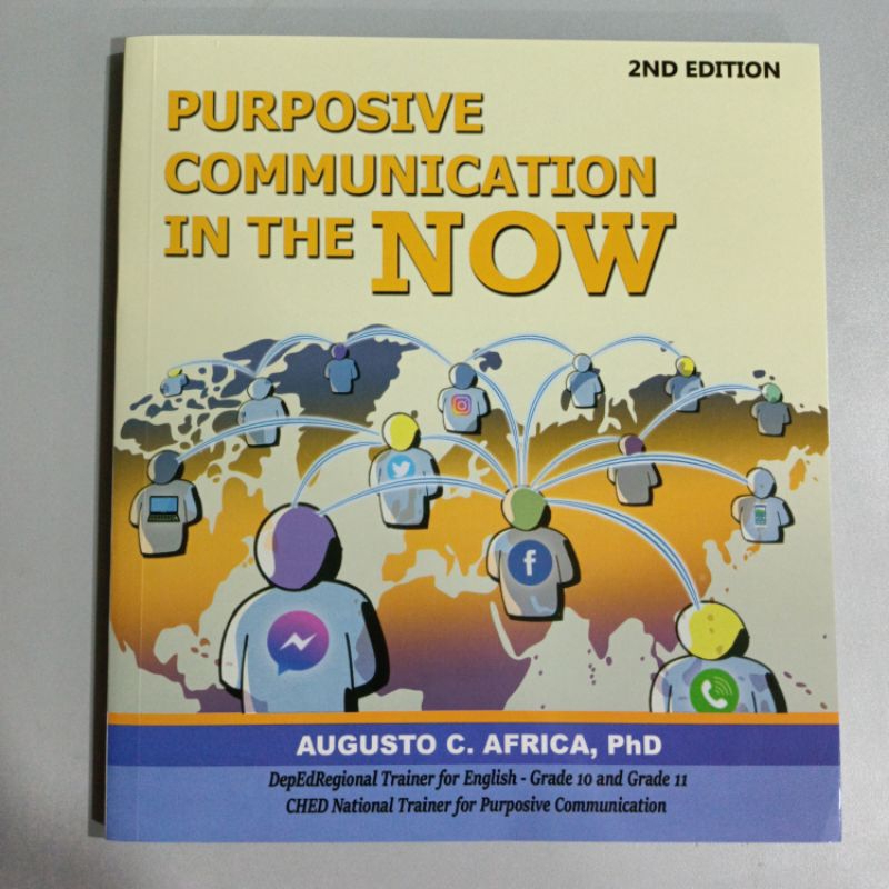 Purposive Communication in the Now 2nd edition By: Africa | Shopee ...