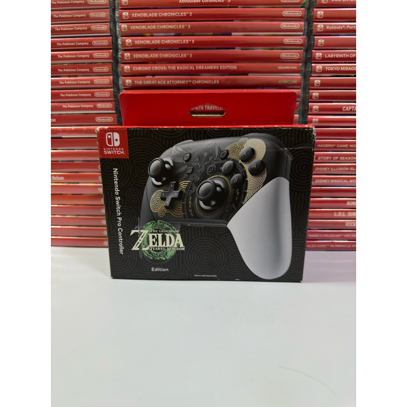 Authentic Nintendo Switch Pro Controller (Procon) Zelda Tears of the Kingdom Edition | Shopee ...