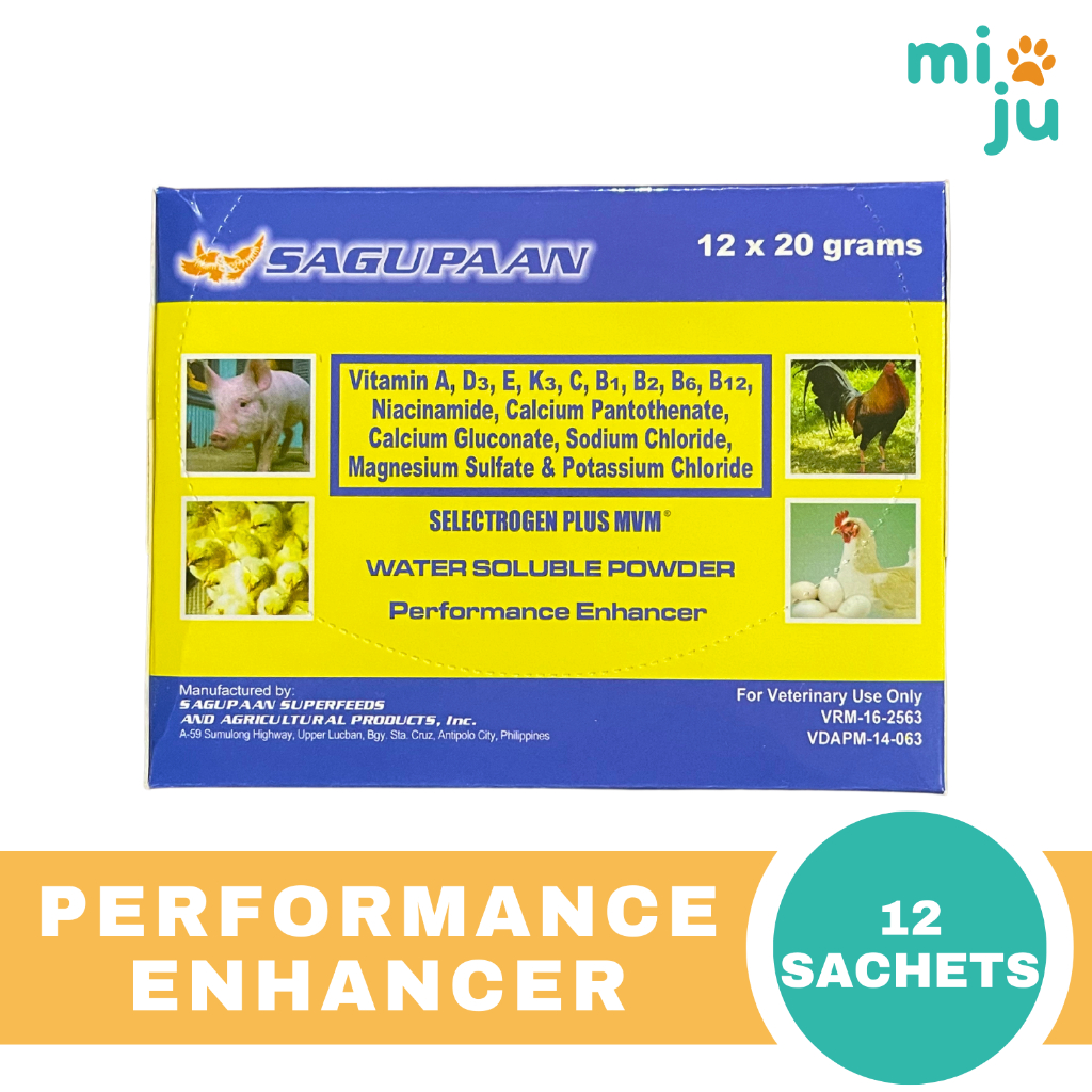 Selectrogen Plus MVM (1 Box/12 Sachets x 20g) | Shopee Philippines